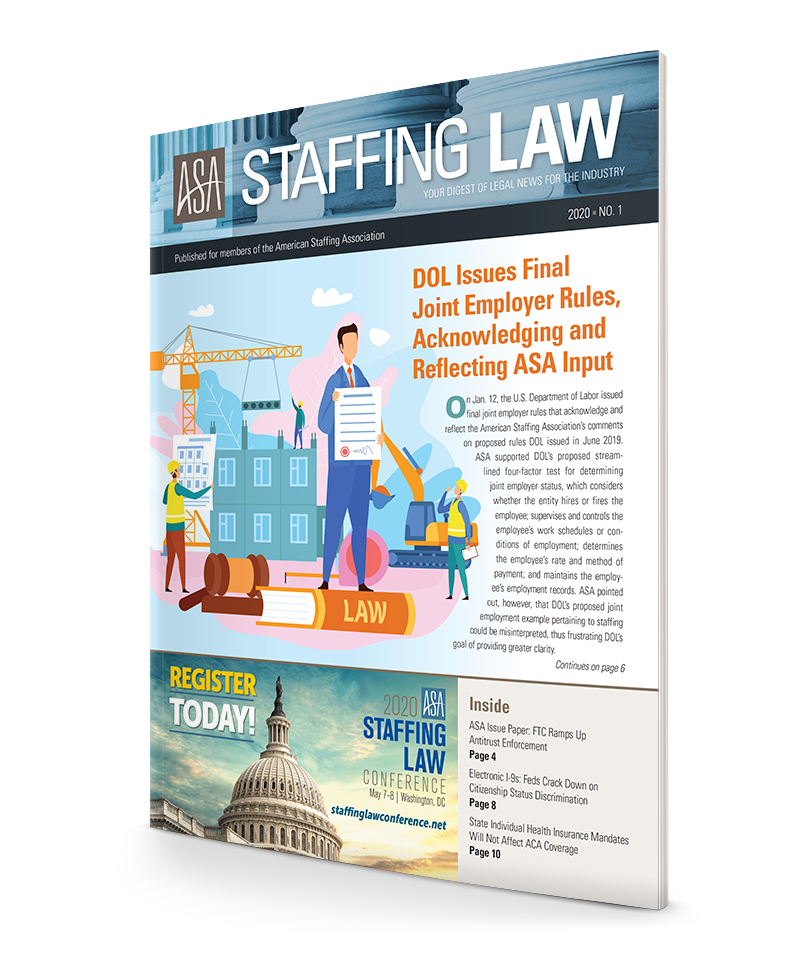 Staffing Law Digest