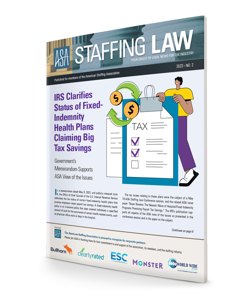 2023, Volume 2 - American Staffing Association