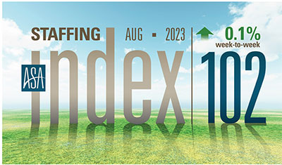 Staffing Employment Holds Steady in August - Staffing Today